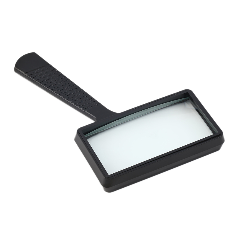 Light Weight 4x Rectangular Handheld Large Reading Magnifying Glass Magnifier Lo Ebay